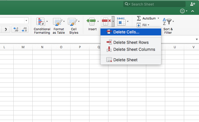 How To Add And Delete Lock Format Merge And Split Cells In Excel 