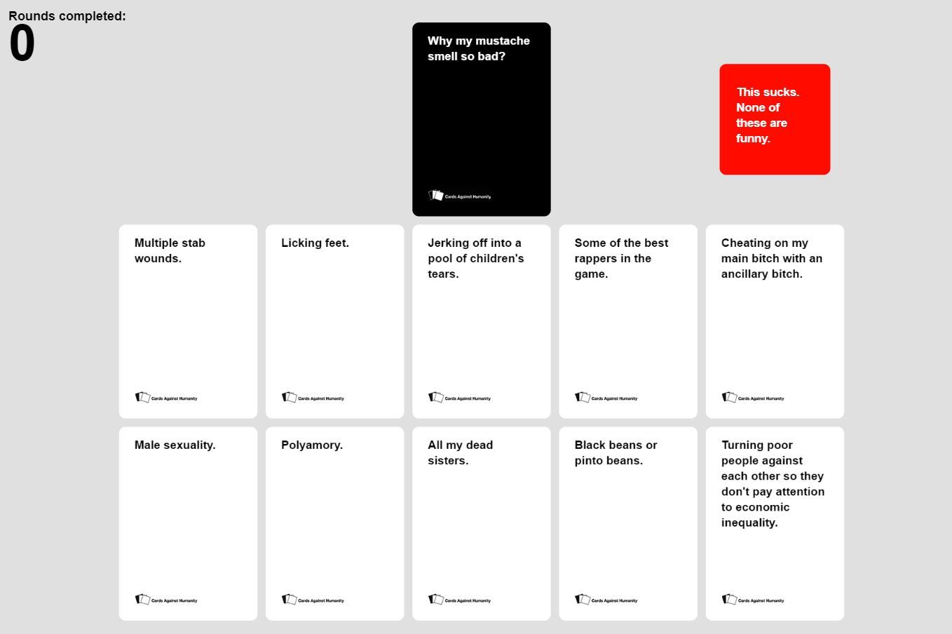 How To Play Cards Against Humanity Online Tech Advisor How To Play Cards Against Humanity Online Tech Advisor