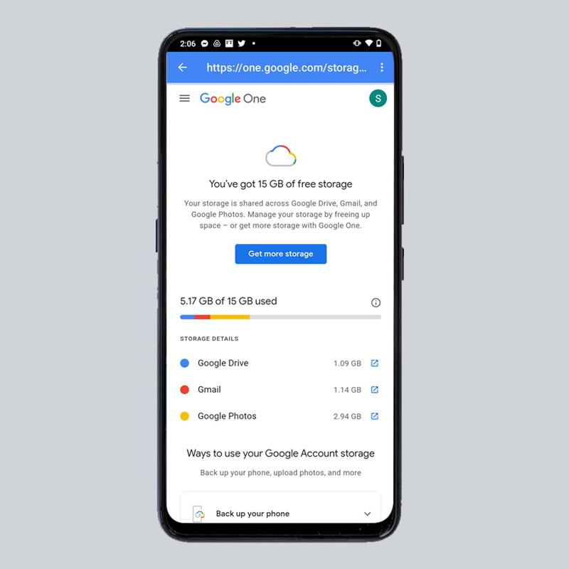 How To Check Google Storage Space On Phone Desktop Tech Advisor